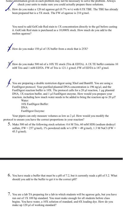 You need to add GelCode Red stain to IX concentration | Chegg.com