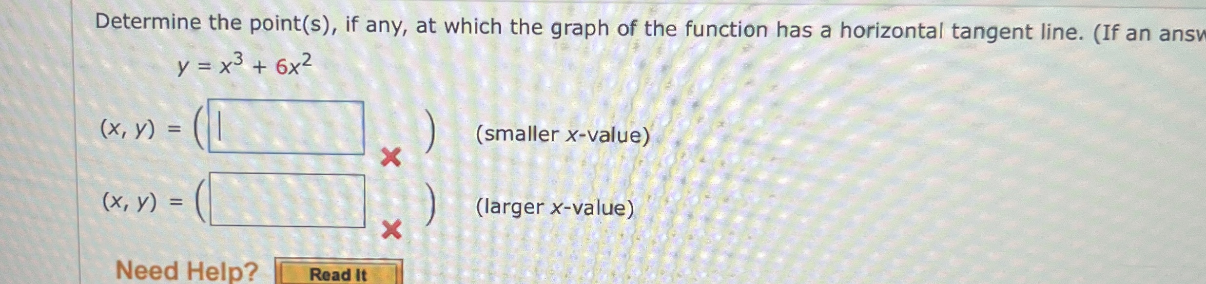 Solved Determine the point(s), ﻿if any, at which the graph | Chegg.com