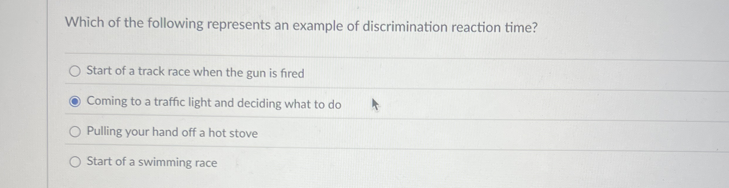 Which of the following represents an example of | Chegg.com