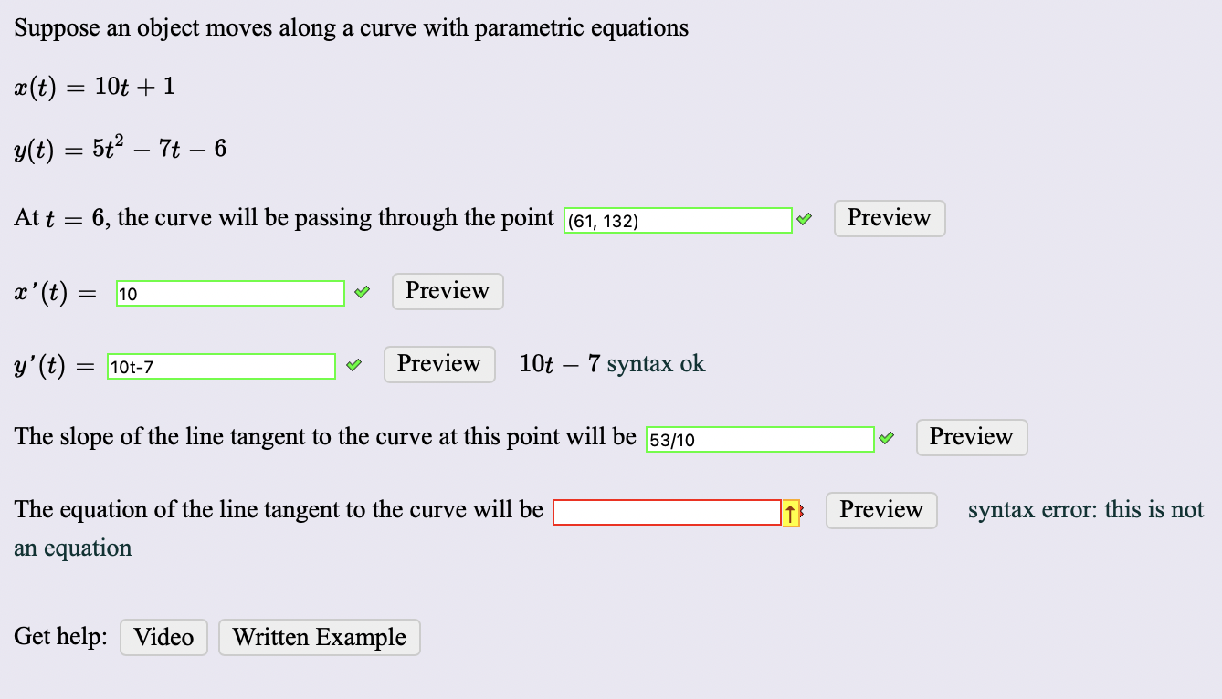 Solved Suppose an object moves along a curve with parametric | Chegg.com