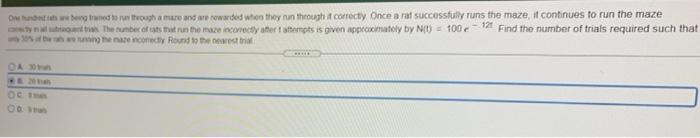 Solved Owenda rus through a mure and we rewarded when they | Chegg.com