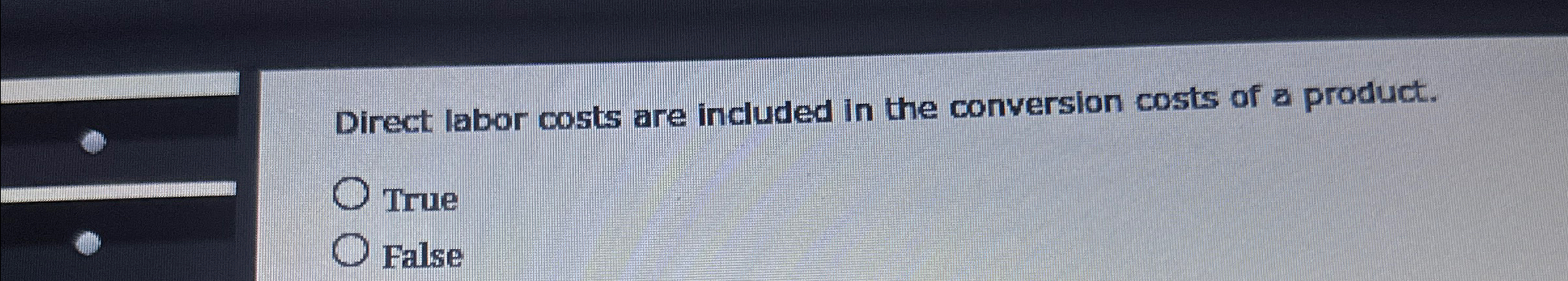 Solved Direct labor costs are included in the conversion | Chegg.com