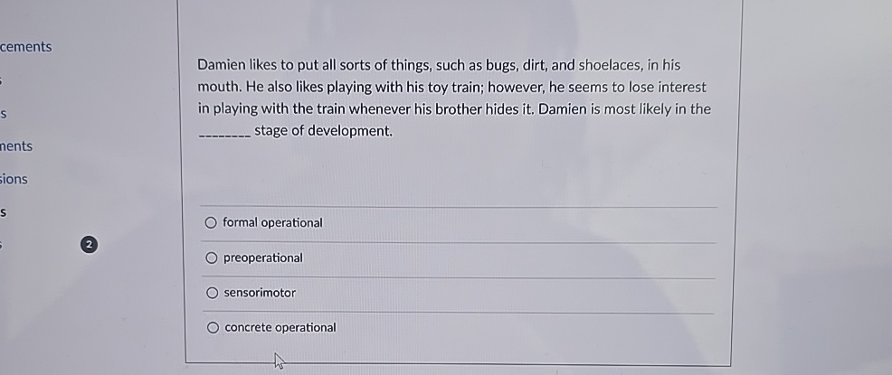 Solved Damien likes to put all sorts of things, such as | Chegg.com