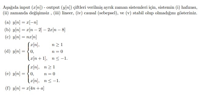 Solved "Given below are input (z[n]) - ﻿output (y[n]) ﻿pairs | Chegg.com