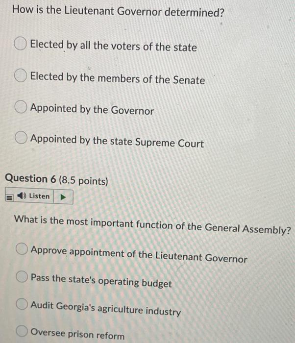 There are three types of local government in Georgia | Chegg.com