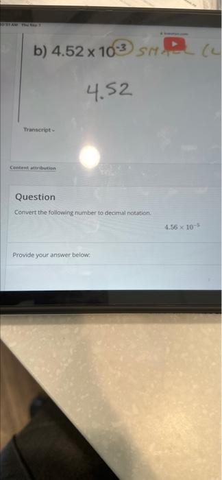 Solved 11:2 10:51 AM Thu Sep 7 Transcript knewton.com b) | Chegg.com