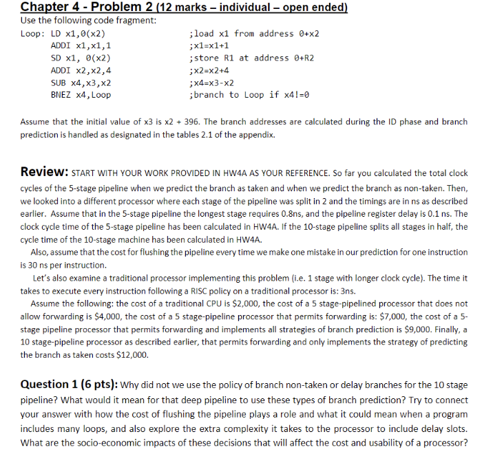 Solved Chapter 4 - ﻿Problem 2 (12 ﻿marks - ﻿individual - | Chegg.com