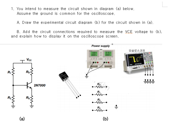 You intend to measure the circuit shown in diagram | Chegg.com