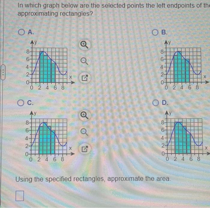 Approximate the area of the rogion bounded by the | Chegg.com