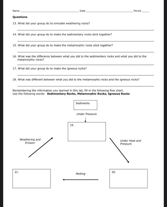 Solved Name Date Period Score out of 25 Corrected by The | Chegg.com