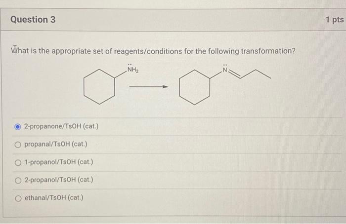 Solved Question 3 What is the appropriate set of | Chegg.com