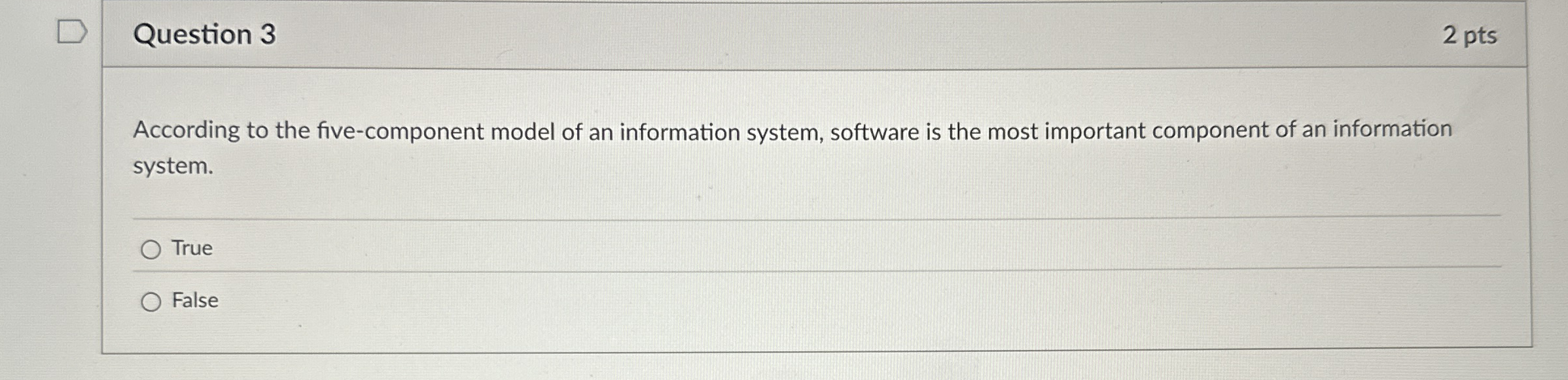Solved Question 3According to the five-component model of an | Chegg.com