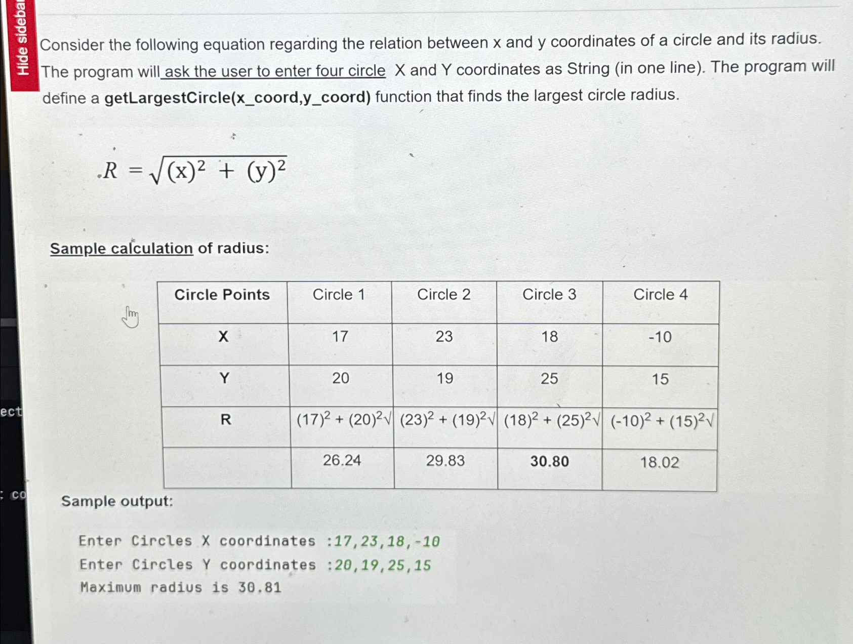 Solved Consider the following equation regarding the | Chegg.com