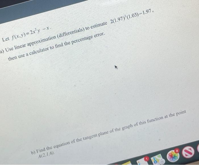 Solved Calc III question. I have one hour to answer Please | Chegg.com