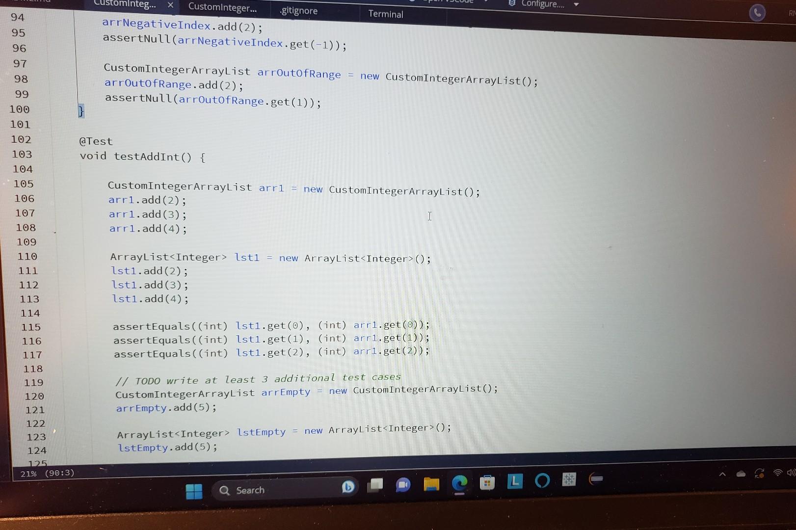 Solved import static org.junit.jupiter.api. Assertions. *; | Chegg.com