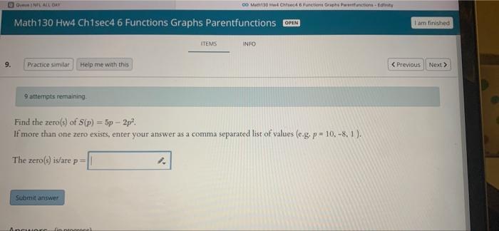 Solved ONLALLON co Mp3 Chec46 Functions on the runctions | Chegg.com