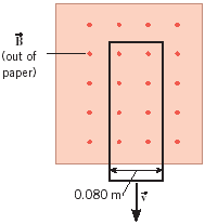 Solved A long and narrow rectangular loop of wire of width | Chegg.com