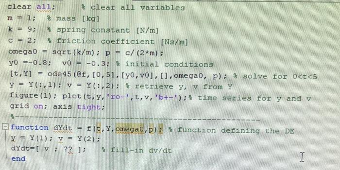Solved 4 A Modify Lab05ex2 M To Compute And Plot The