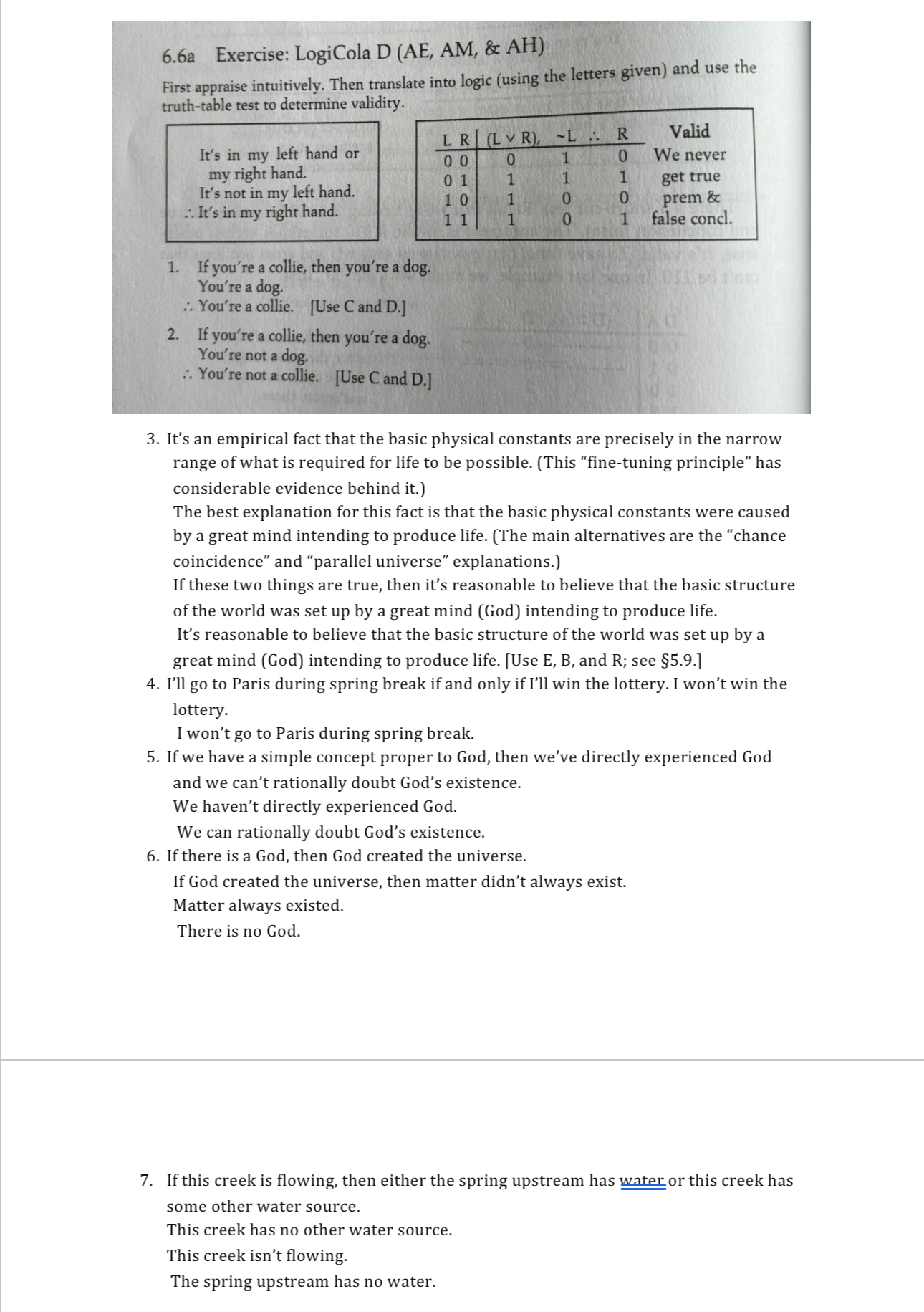 6.6a Exercise: LogiCola D (AE, AM, ﻿& AHFirst | Chegg.com