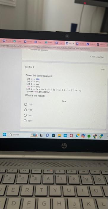 Given The Code Fragment 1 Class X 2 3 Public 