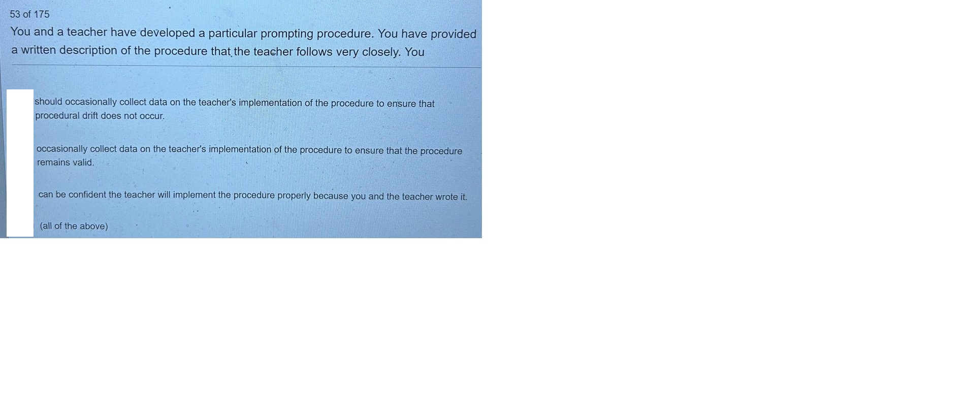 Solved by an EXPERT 53 ﻿of 175You and a teacher have developed a | Chegg.com