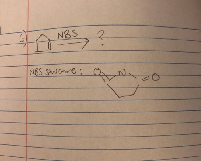 Solved 6 A NBS 2 TNBS structure: N o | Chegg.com