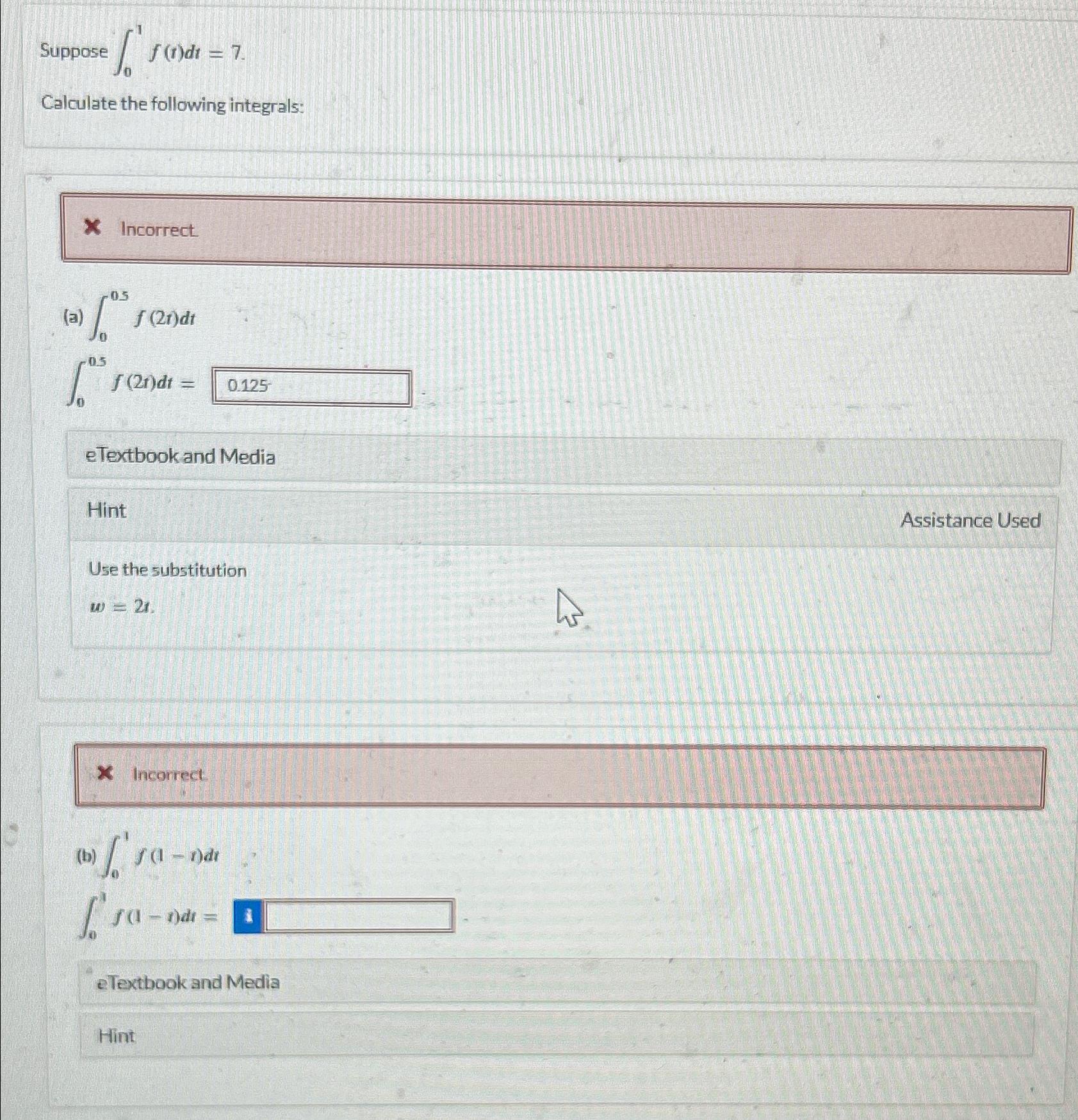 Solved Suppose ∫01f(t)dt=7Calculate the following | Chegg.com