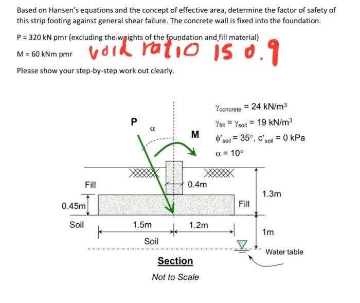 Solved Based on Hansen's equations and the concept of | Chegg.com