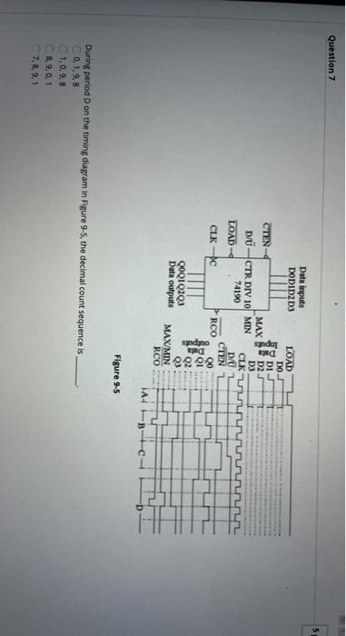 Solved Question 3 HIGH CTRO CTEN TC CTR DIV 10 CTR 1 CTEN TC | Chegg.com