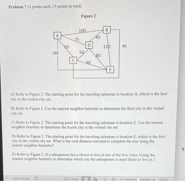 Solved A) Refer to Figure 2. The starting point for the | Chegg.com