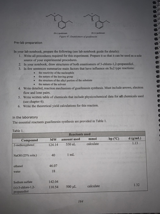 Solved theoretical yield ?? and fill out table of chemicals | Chegg.com