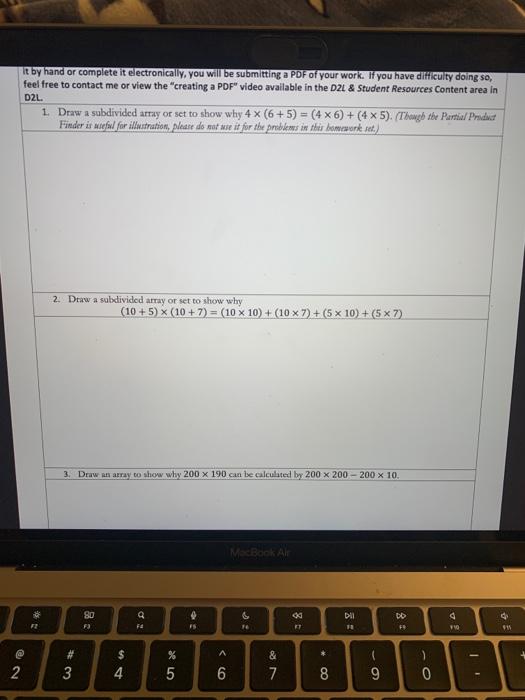 Solved it by hand or complete it electronically, you will be | Chegg.com