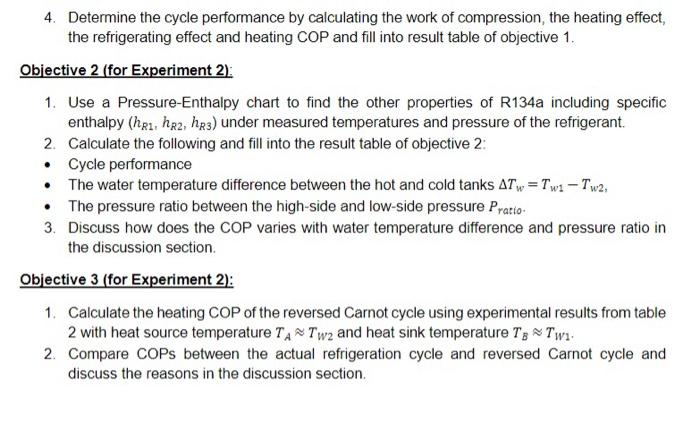 Solved Experimental data and results: Table 1: Table 2:1. | Chegg.com