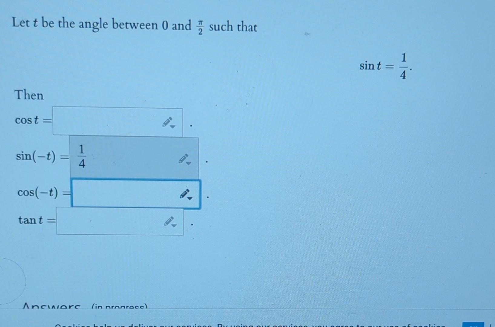 Solved Lett be the angle between 0 and such | Chegg.com
