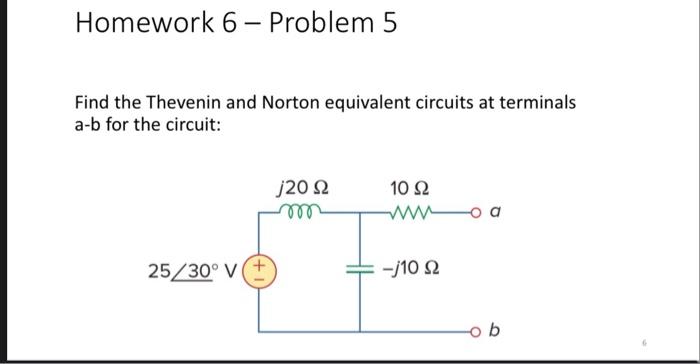 Solved Find the Thevenin and Norton equivalent circuits at | Chegg.com