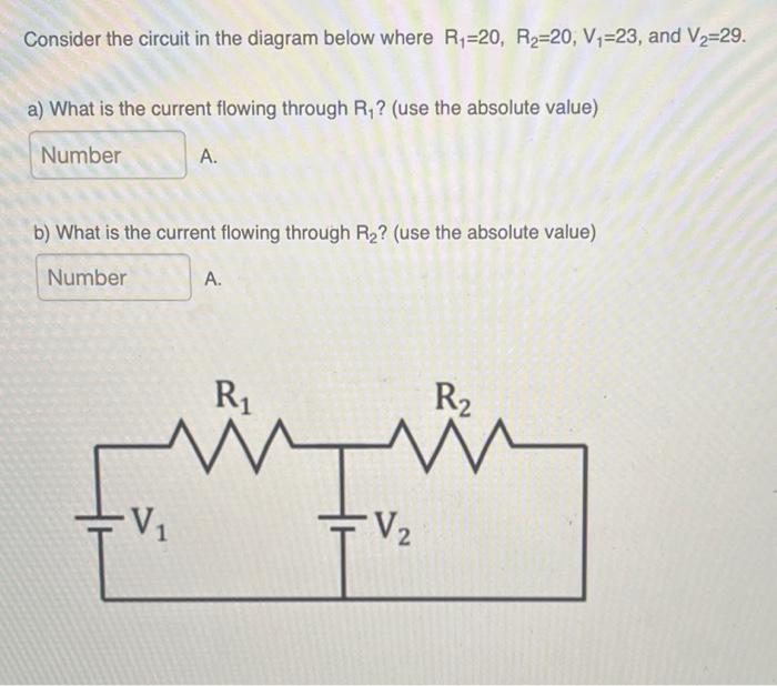 Solved Consider the circuit in the diagram below where | Chegg.com