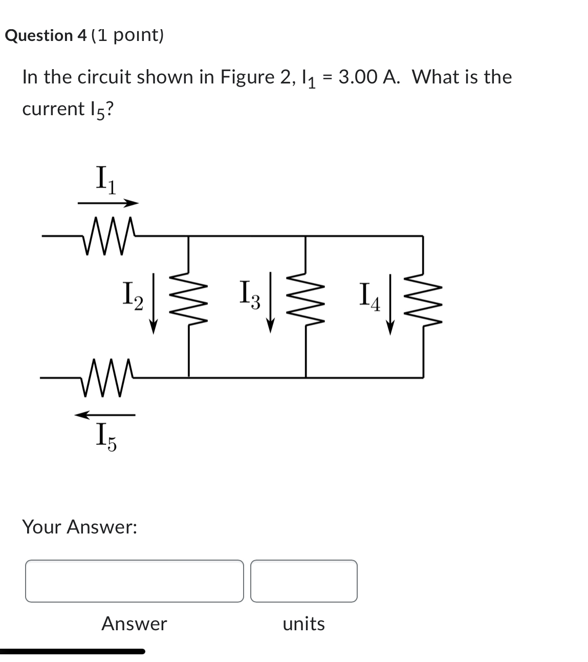 Solved Question 4 (1 ﻿poınt)In the circuit shown in Figure | Chegg.com