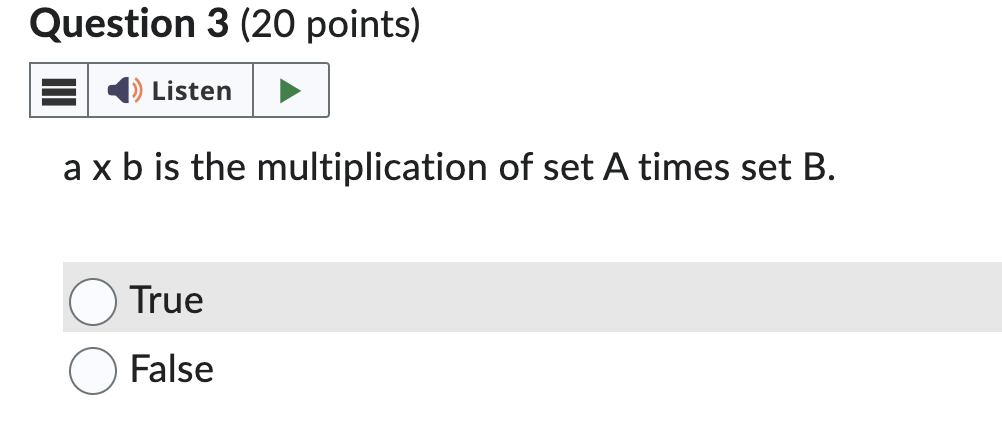 Solved Question 3 (20 ﻿points)axb is the multiplication of | Chegg.com