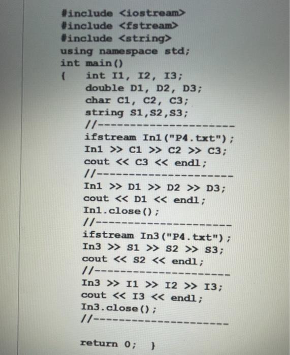 Solved P4.txt - Notepad Eile Edit Format View Help a bc 2.3 | Chegg.com