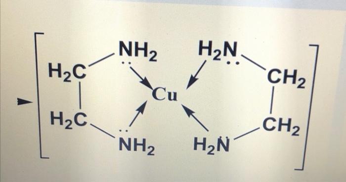 Solved NH2 H2N. H2C CH2 Cu H2C CH2 NH2 H2N | Chegg.com