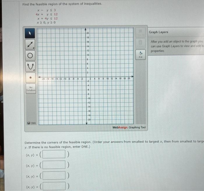 Solved Graph the system of inequalities. 2x+y≥63x−y≥9 Graph | Chegg.com