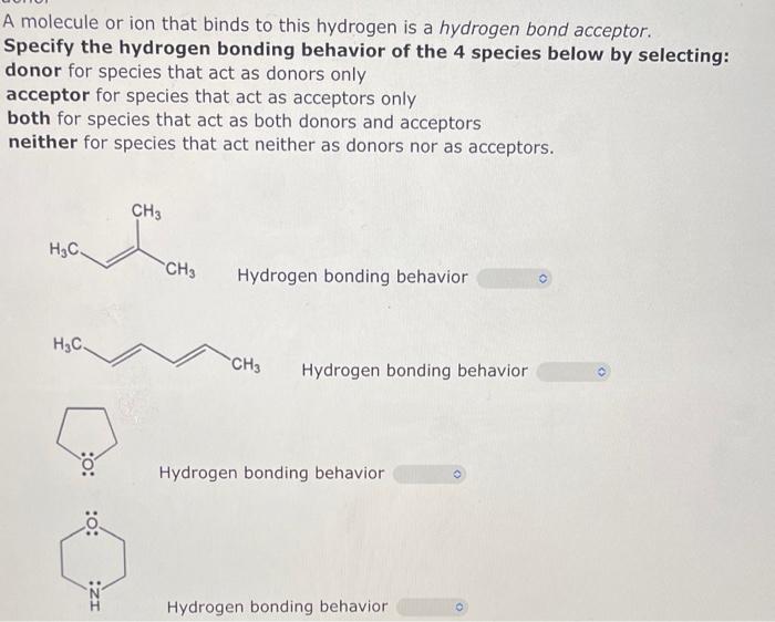 [Solved]: A molecule or ion that binds to this hydrogen is