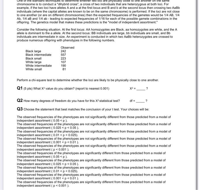 Solved biology statistics, all questions i have been putting | Chegg.com