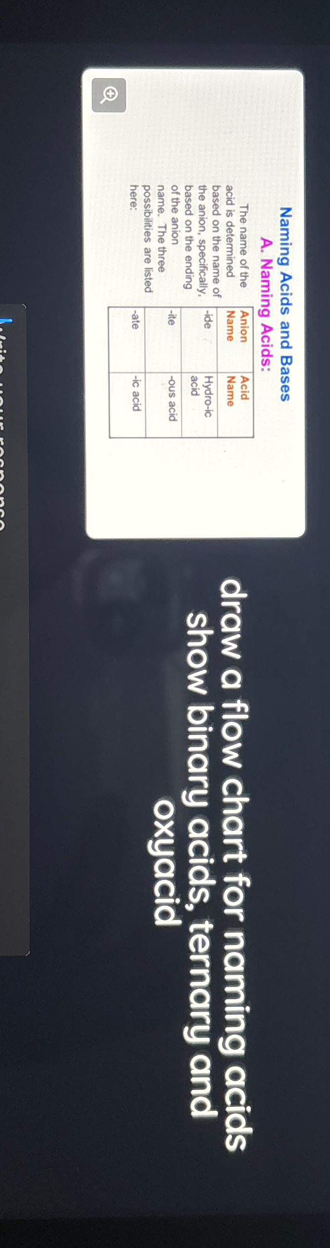 Solved Naming Acids and BasesA. ﻿Naming | Chegg.com