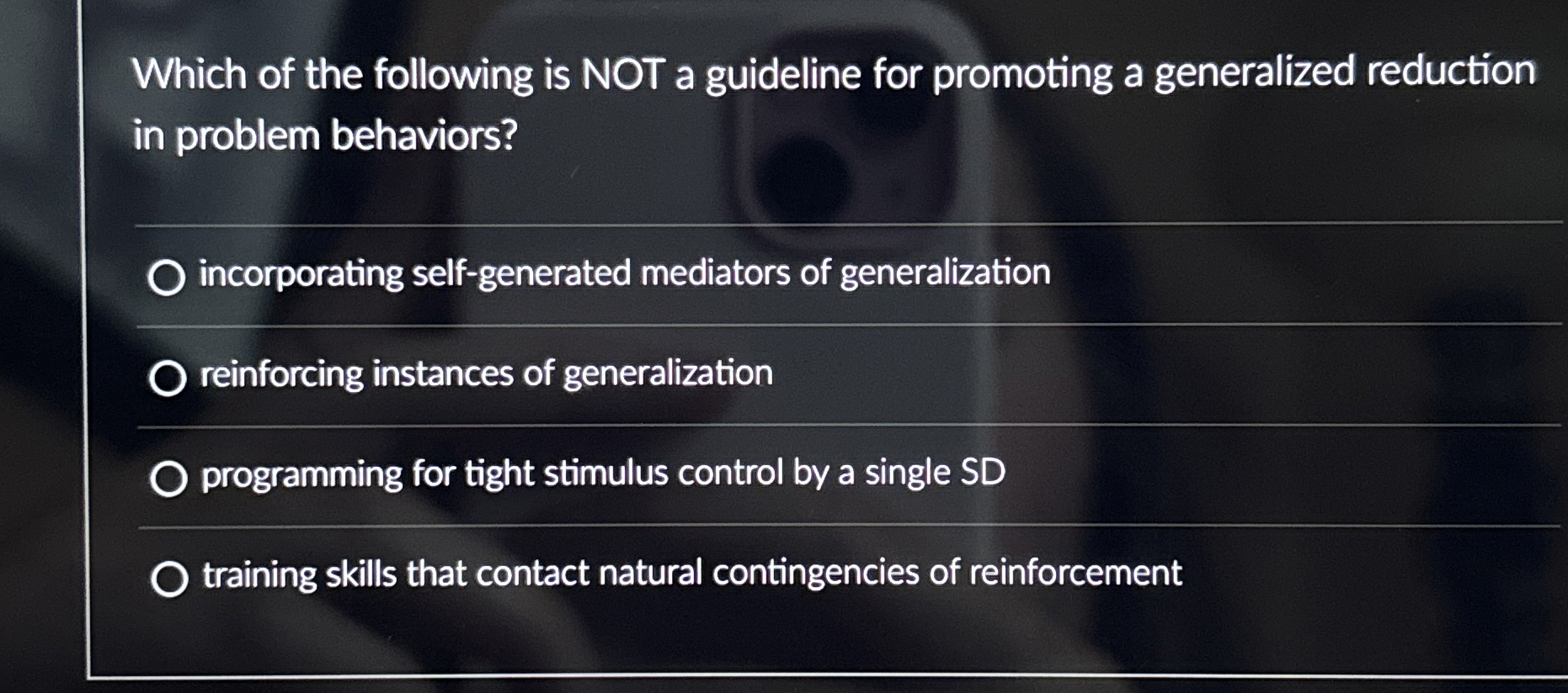 Solved Which of the following is NOT a guideline for | Chegg.com