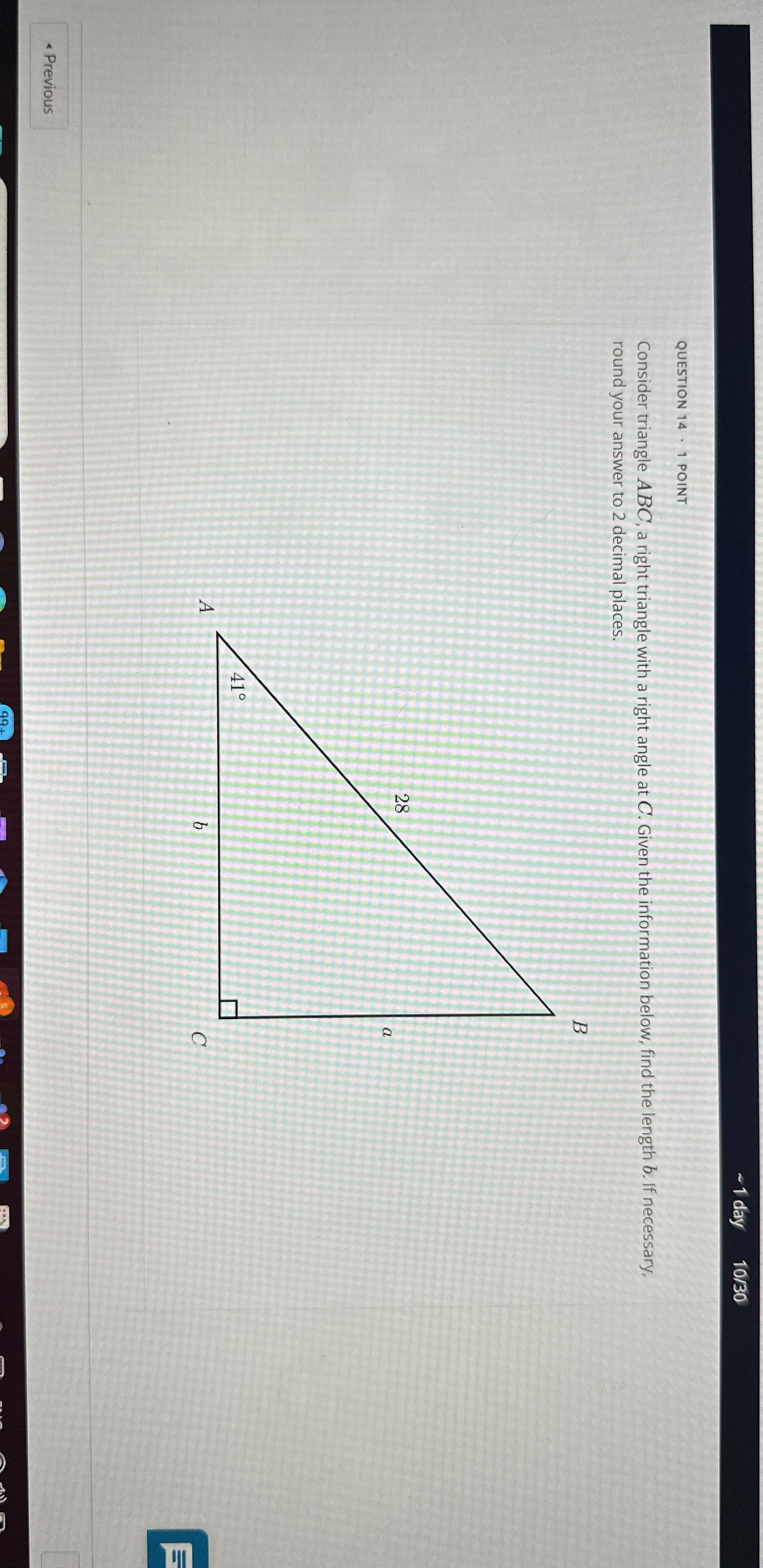 Solved ∼1 dayQUESTION 14*1 POINTConsider triangle ABC, a | Chegg.com Solved ∼1 dayQUESTION 14*1 POINTConsider triangle ABC, a | Chegg.com