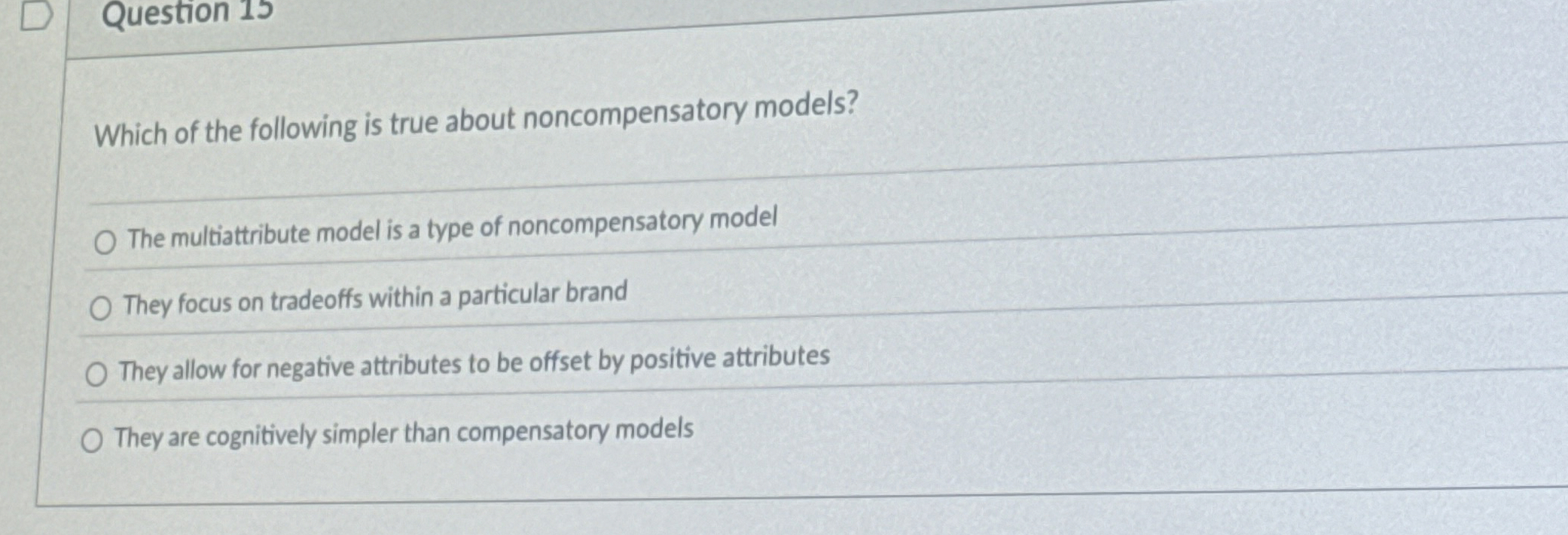 Solved Question 15Which of the following is true about | Chegg.com