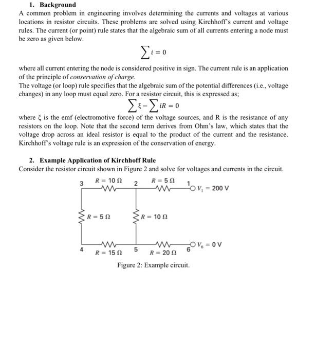 Solved Firstly, currents and their directions should be | Chegg.com