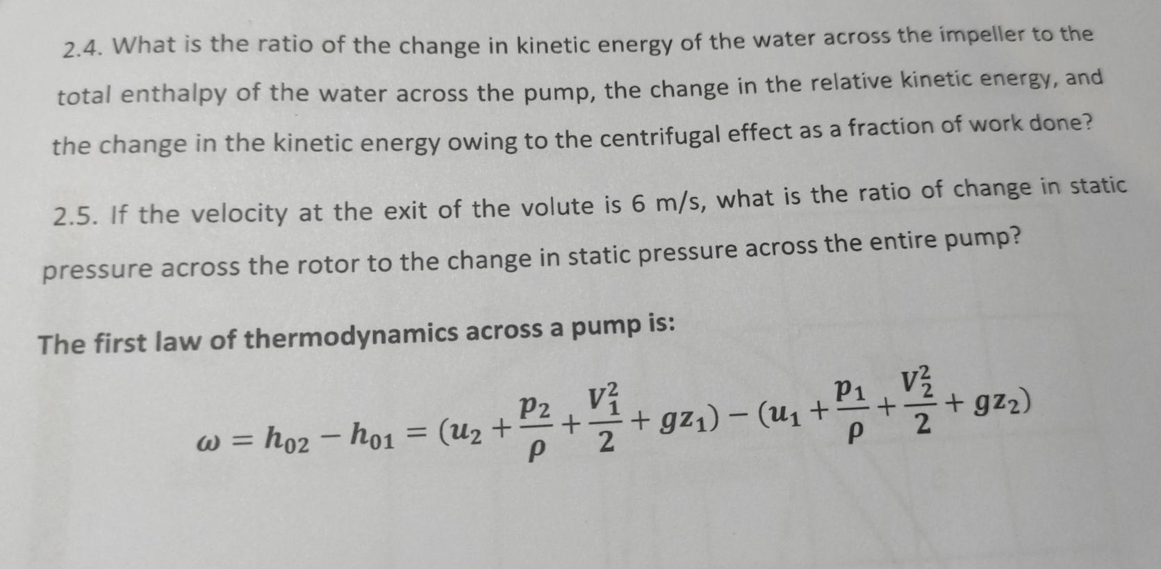 Solved Water with density 998 kg/m3 flows through the inlet | Chegg.com