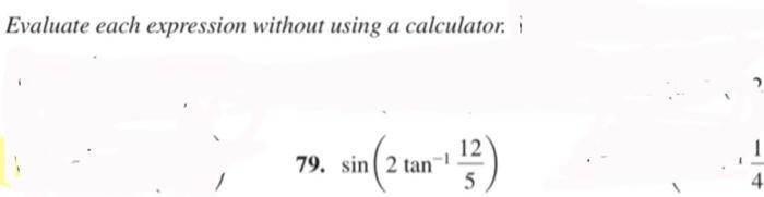Solved Evaluate each expression without using a calculator. | Chegg.com